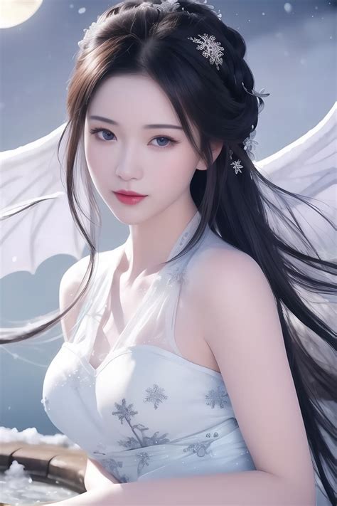 【ai女神欣赏】白色姐姐 哔哩哔哩