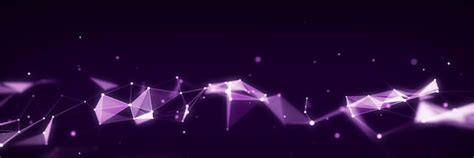 연결된 점과 선이 있는 동적 웨이브 디지털 웨이브 배경 개념 추상 기술 배경 빅 데이터 시각화 3d 렌더링 프리미엄 사진