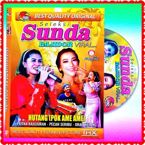 Jual Kaset Video Musik Lagu Pongdut Jaipong Dangdut Sunda Bajidor Terbaru Lagu Pop Sunda Viral