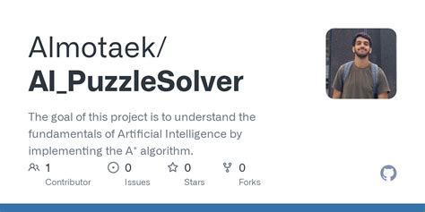 Github Almotaek Ai Puzzlesolver The Goal Of This Project Is To Understand The Fundamentals Of