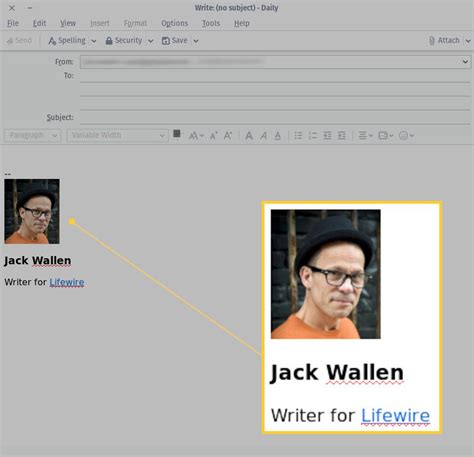 How To Create A Thunderbird Signature