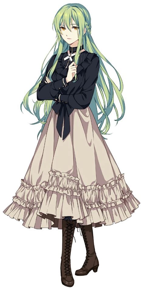 绿发少女 绿发少女