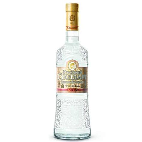 Russian Standard Gold Vodka 1l Village Wine And Liquor Hut Pv