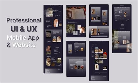 do ui ux design website mobile app ui ux design by masouda786 fiverr