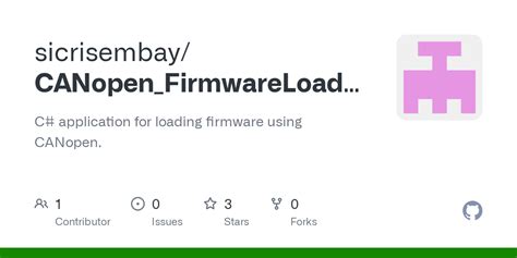 GitHub Sicrisembay CANopen FirmwareLoader C Application For Loading Firmware Using CANopen