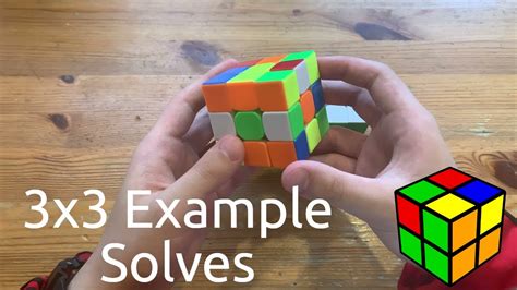 3 Advanced 3x3 Example Solves Youtube