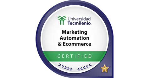 Certificado En Marketing Automation And Ecommerce Credly