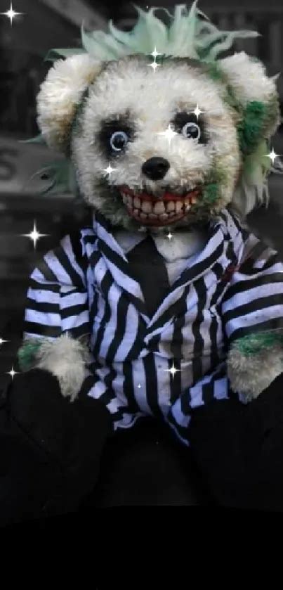 Creepy Bear Mobile Wallpaper Free Download