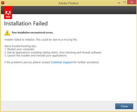solved adobe framemaker 12 installer missing dll adobe product