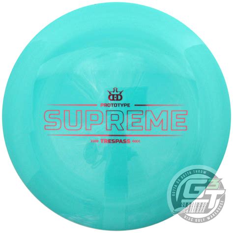 Dynamic Discs Limited Edition Prototype Supreme Trespass Distance Driv