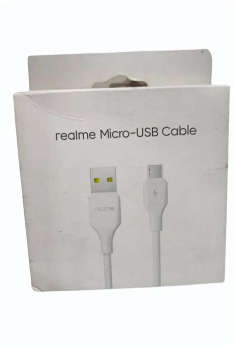 White Realme Micro Usb Cable Type C At Best Price In Hyderabad Id