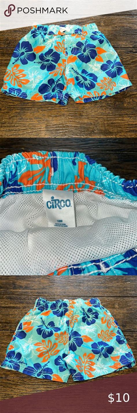 Circo Hawaiian Swim Trunks Swim Trunks Trunks Style