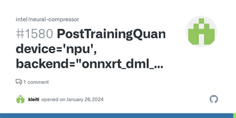 Posttrainingquantconfig Quant Level Auto Device Npu Backend