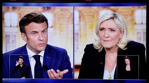 Elecciones Francia Macron Contra Le Pen