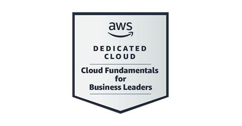Amanda J Windle On Linkedin Aws Dedicated Cloud Cloud Fundamentals For Business Leaders Was