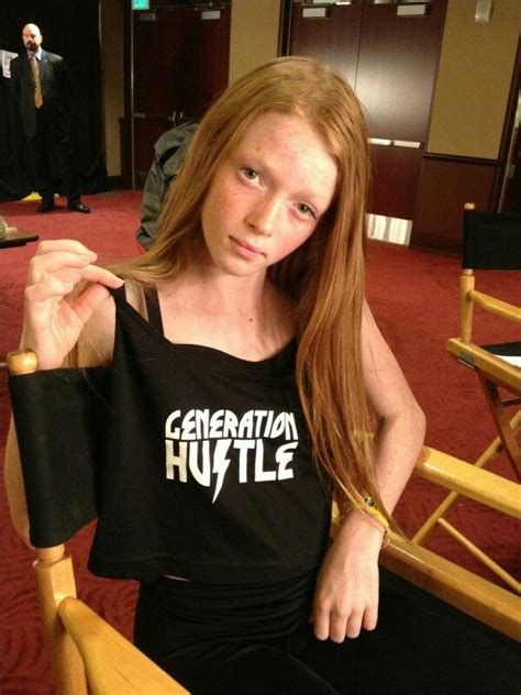 Larsen Thompson Beautiful Redhead Beautiful Women Redheads