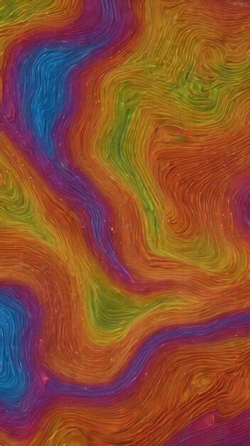 Premium Ai Image Topographic Contour Map With Grid Lines