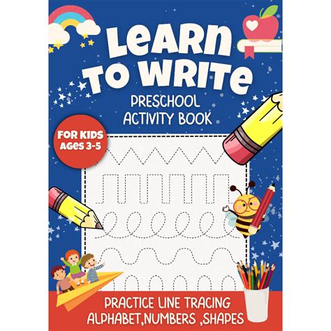 Free 100 Pages Busybook Lines Numbers And Shape Tracing Worksheets For Preschool Latihan Surih