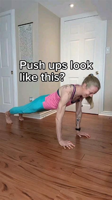 Try This Simple Tip To Make Your Push Ups Easier Fitness Tips Easy