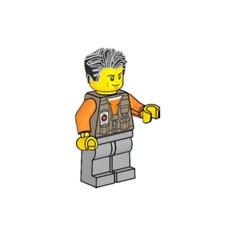Lego Man Dark Tan Vest Minifigure Brick Owl Lego Marketplace