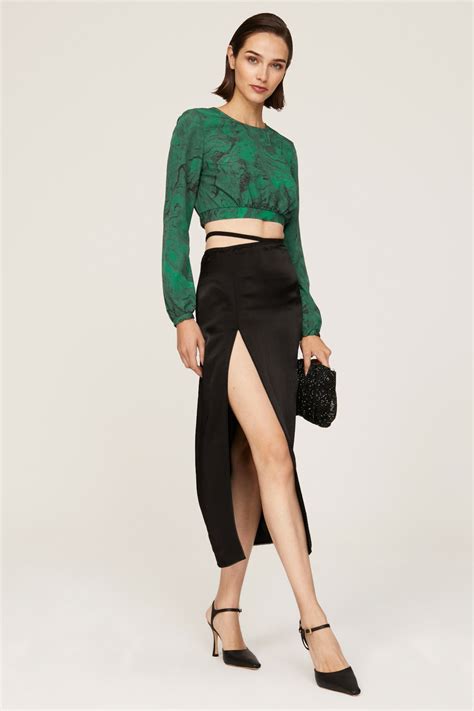 Emerald Crop Top By Slate And Willow Rent The Runway