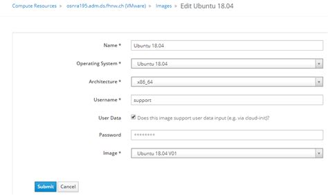 Question Regarding Non SSH User Data Template Deployment Support
