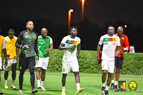 Le lundi des Lions Indomptables à Abu Dhabi Camfoot