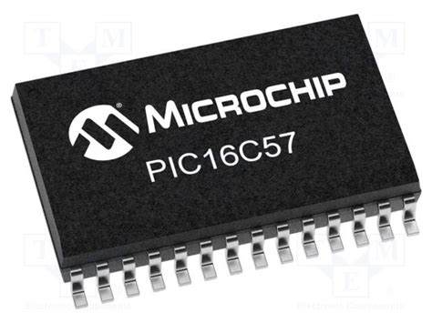 Pic16c57 Hsiso Microchip Technology Ic Pic Microcontroller 2kb