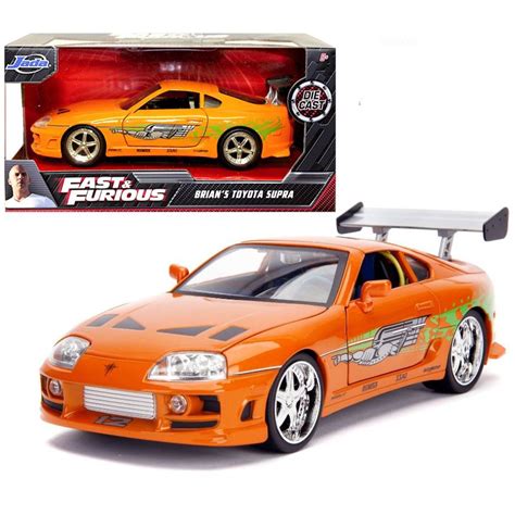 1 24 Jada Fast Furious Brian S Toyota Supra 1 24 With Brian Car