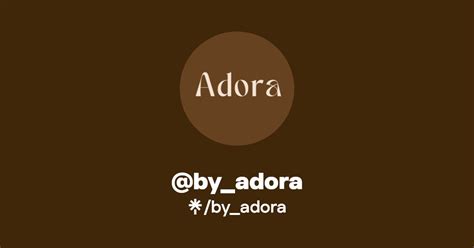 Byadora Instagram Tiktok Linktree
