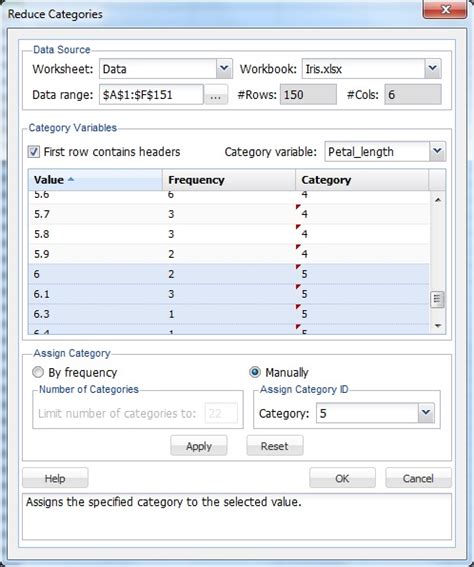 Transform Categorical Data Example Solver