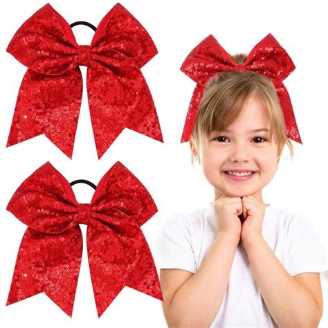 Sequin Cheer Bows