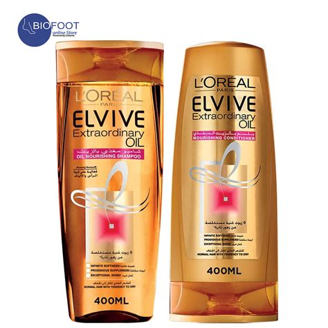 Loreal Paris Elvive Extraordinary Oil Nourishing Shampoo And