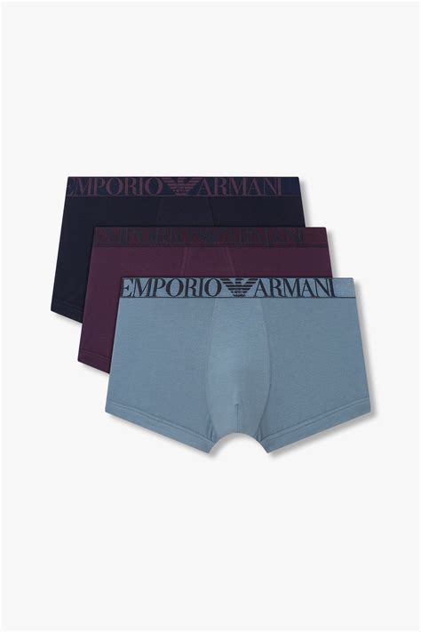 Emporio Armani Underwear엠포리오 아르마니 언더웨어 온라인 단독 선물 포장 가능 남성 풀 로고 밴딩