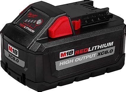 Milwaukee M Redlithium High Output Hd V Ah Lithium Ion Battery Pack Pc Artofit