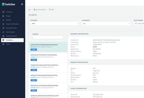 Managing False Positives Haltdos Docs