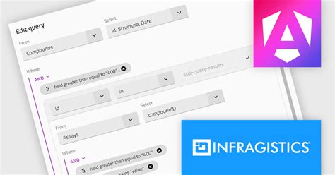 Infragistics Pro 251在angular应用中可视化构建复杂查询 Csdn博客