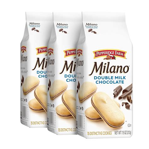 Pepperidge Farm Milano Cookies Double Milk Chocolate 3