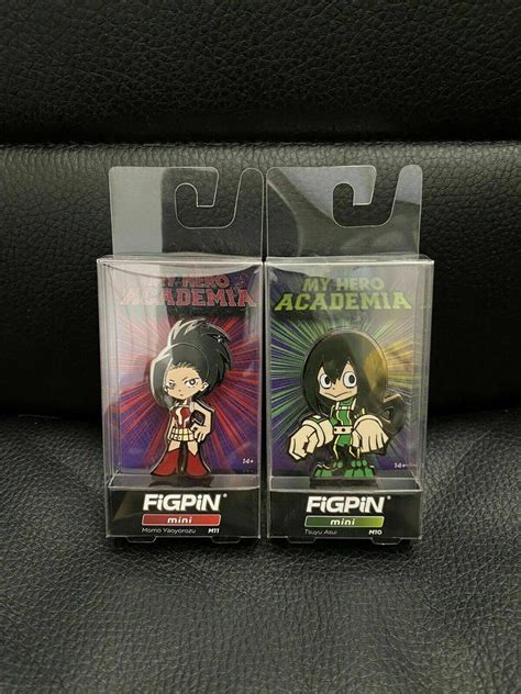 Tsuyu Asui Figpin Momo Yaoyorozu Figpin Mini My Hero Academia Lot Of 2