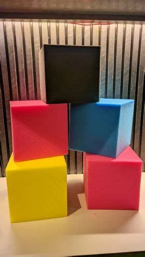 Thickness 100 Mm Black Pu Foam Cubes 32 Kg M3 At ₹ 40 Piece In New Delhi Id 2854869362791