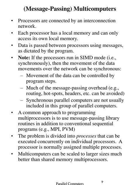 Ppt Parallel Computers Powerpoint Presentation Free Download Id1784593