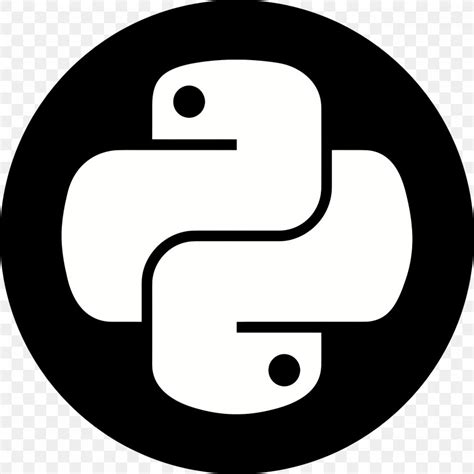 Python Logo Python Programming Logo In Black And White Png