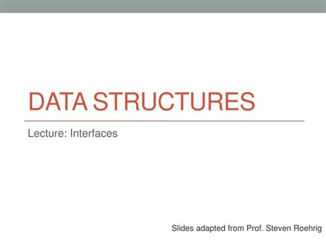 Ppt Data Structures Powerpoint Presentation Free Download Id2157552