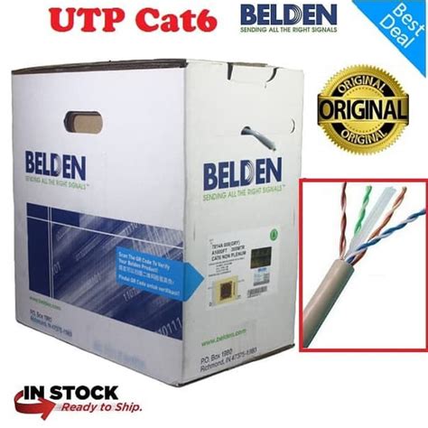 Jual Kabel Lan Rj45 Cat 6 Utp Ethernet Internet Shopee Indonesia