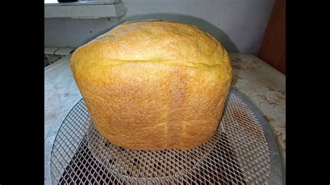 Хлеб с кукурузной и ржаной мукой в хлебопечке Youtube
