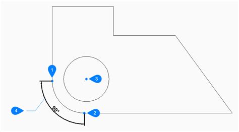DIMANGULAR Command BricsCAD Lite Pro Bricsys Help Center