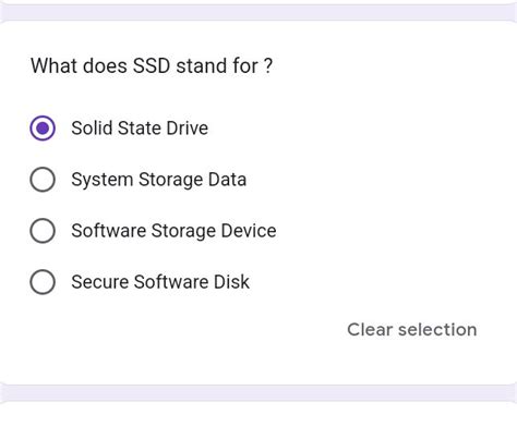 What Does SSD Stand For Solid State Drive StudyX