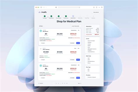 Streamlined Enrollment Ui Design For Amplify Health By Joseph Emmanuel