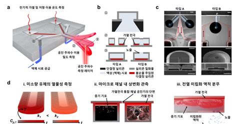 Kaist 극미량 액체 정밀 측정·분석 플랫폼 개발