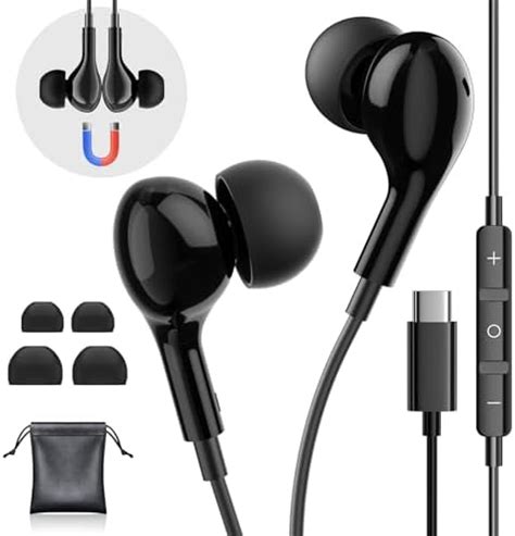 Usb C Wired Headphones Type C Earbuds Wired For Iphone 16e
